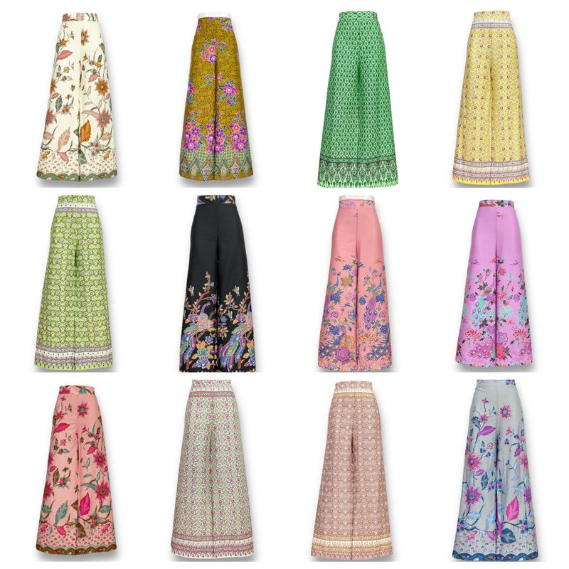 *Updated 24Jun2025 Blooming Long Pants Elastic Waistband Traditional ...
