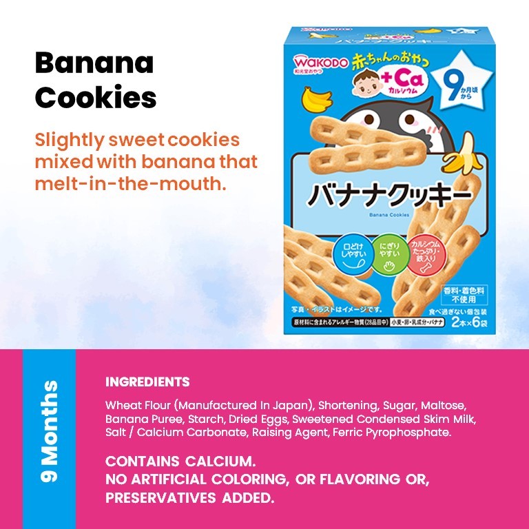 Wakodo Baby Puff, Snacks with +Ca & Toddler Snack with +DHA | Shopee ...