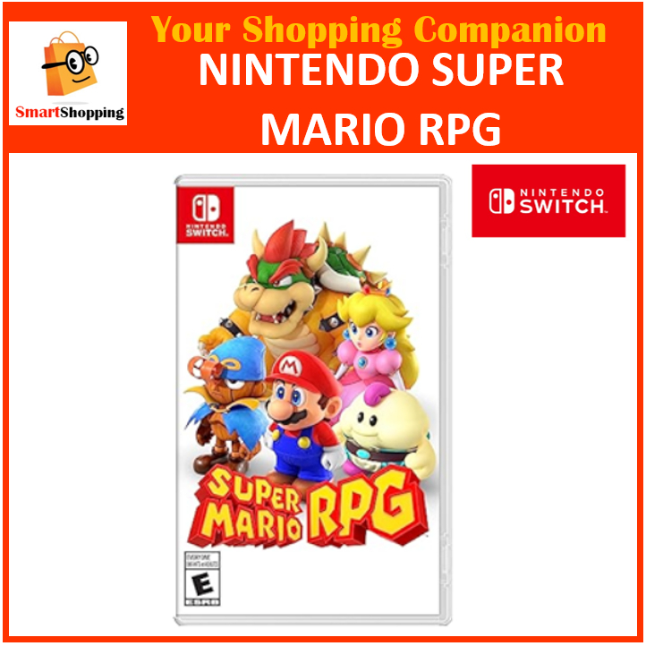 Nintendo Mario RPG for Nintendo Switch Game remake of 1996's Legend of ...