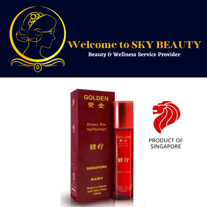 Golden Honey Bee Apitherapy 120ml 黃金蜂疗 x Made in Singapore x Expiry 09. ...