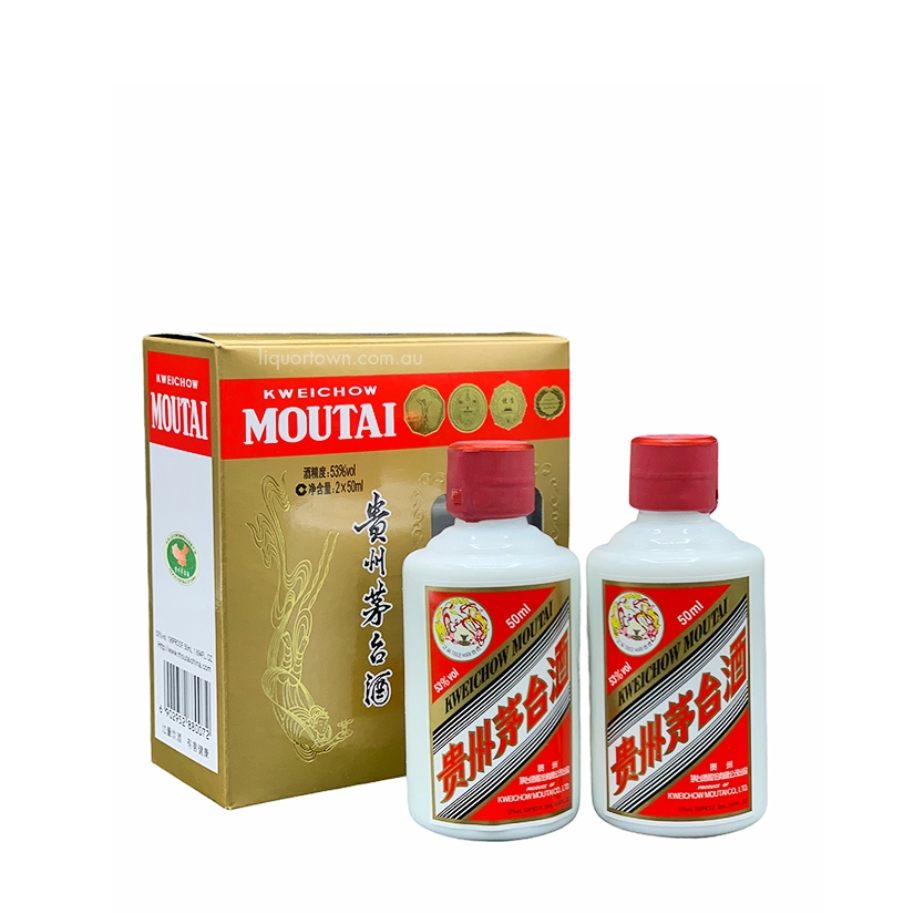Kweichow Moutai Baijiu (Flying Fairy) 贵州茅台飞天 2023 (50ml x2) | Premium ...