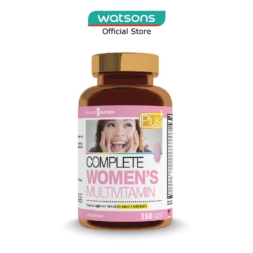 PRINCIPLE NUTRITION Plus Women Complete Multi Vitamins 150 Tablets ...