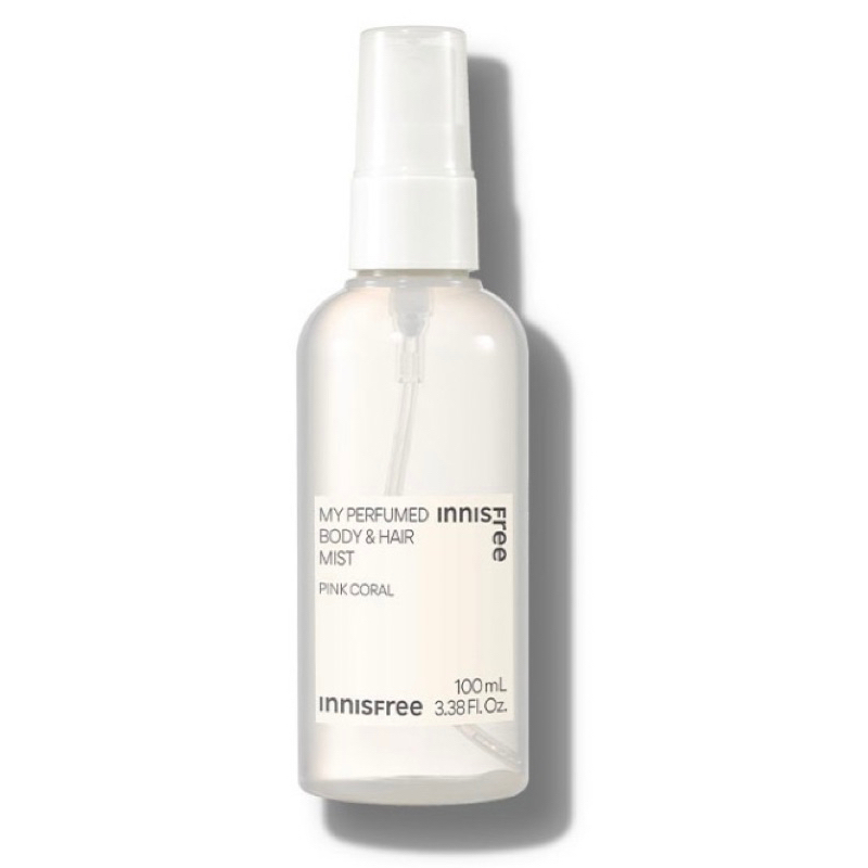 Innisfree Perfumed Body & Hair Mist Pink Sea Coral 100 ml | Shopee ...