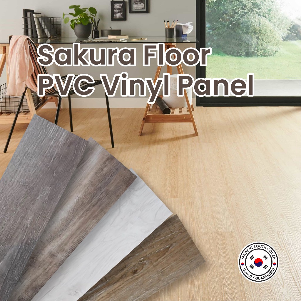 Lovehouse Sakura PVC Vinyl DIY Flooring from Japan Real texture ...