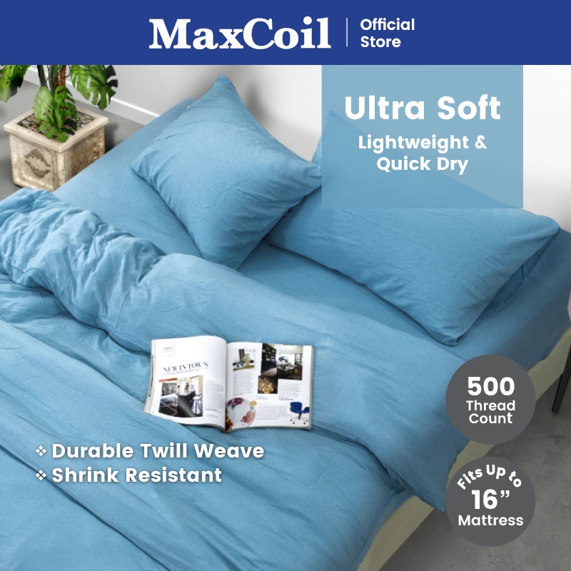 MaxCoil Soft Delight Microfibre Bedlinen Set | Available in Single ...