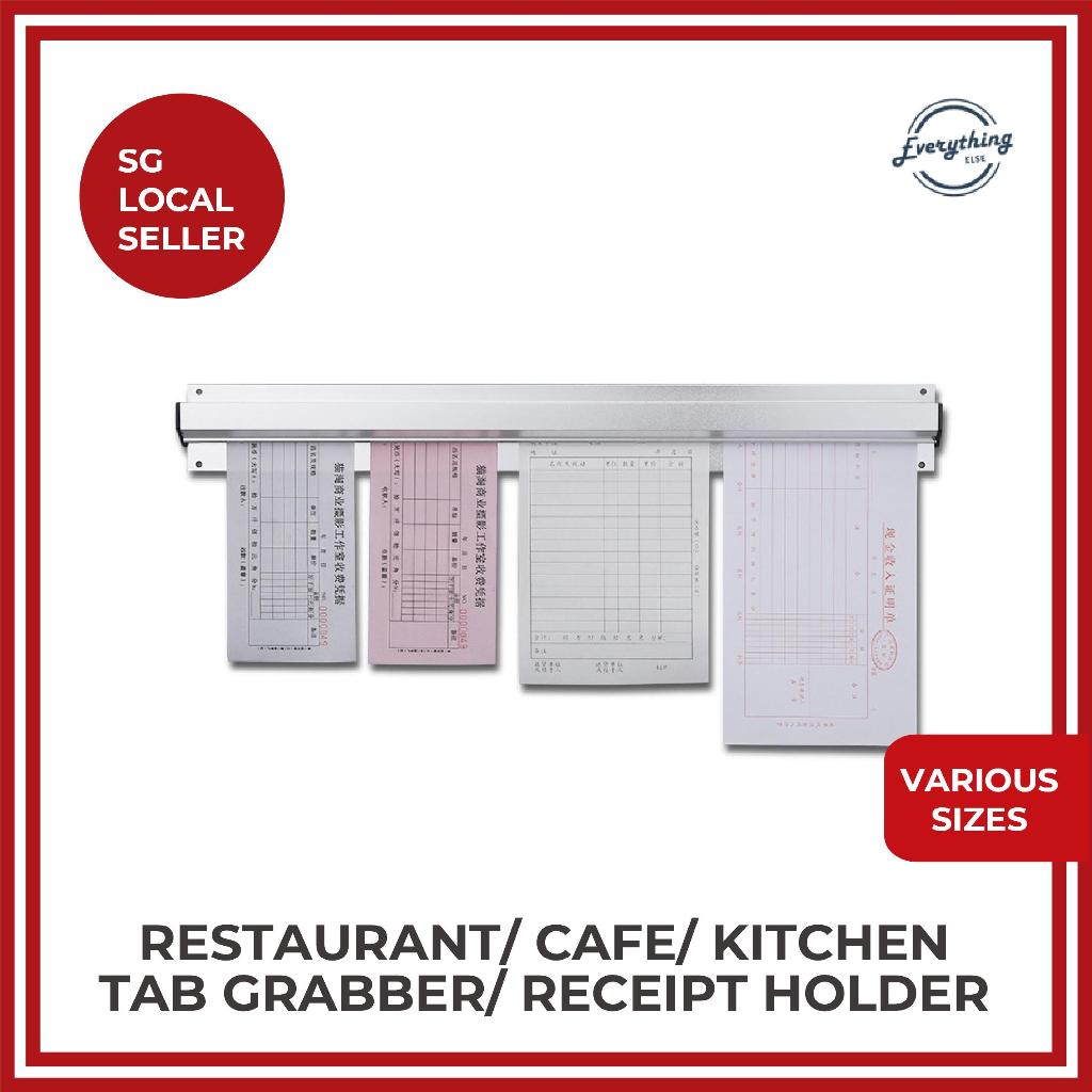 [SG Ready Stock] Restaurant/ Bar/ Cafe Aluminiun Tab Grabber, Receipt Holder. Various sizes ...
