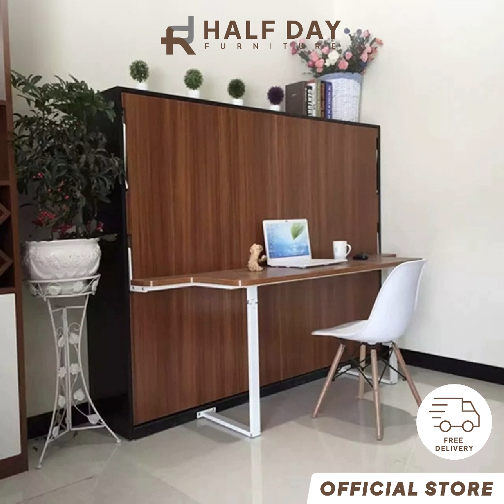 Halfday - Electric Invisible Folding Bed, Wall Bed, Multifunction ...