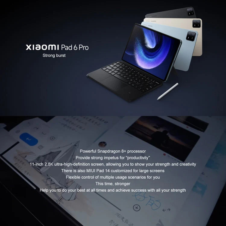 Xiaomi Pad 6 Pro 11.0 Inch 8GB+256GB | Shopee Singapore
