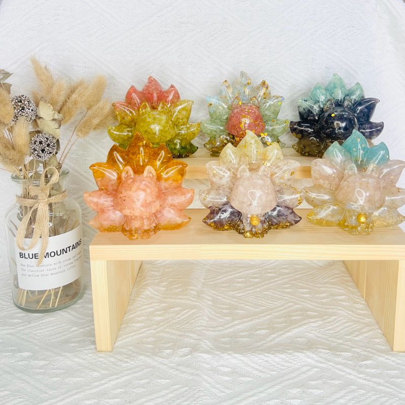 SG Seller 9 Tail Fox Crystal Chips Resin | Crystal Cravings九尾狐水晶滴胶 ...