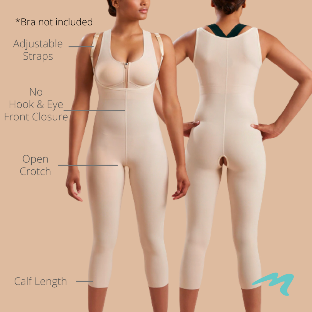 SFBHM2 Marena Compression Bodysuit Girdle for Post Liposuction Fat ...