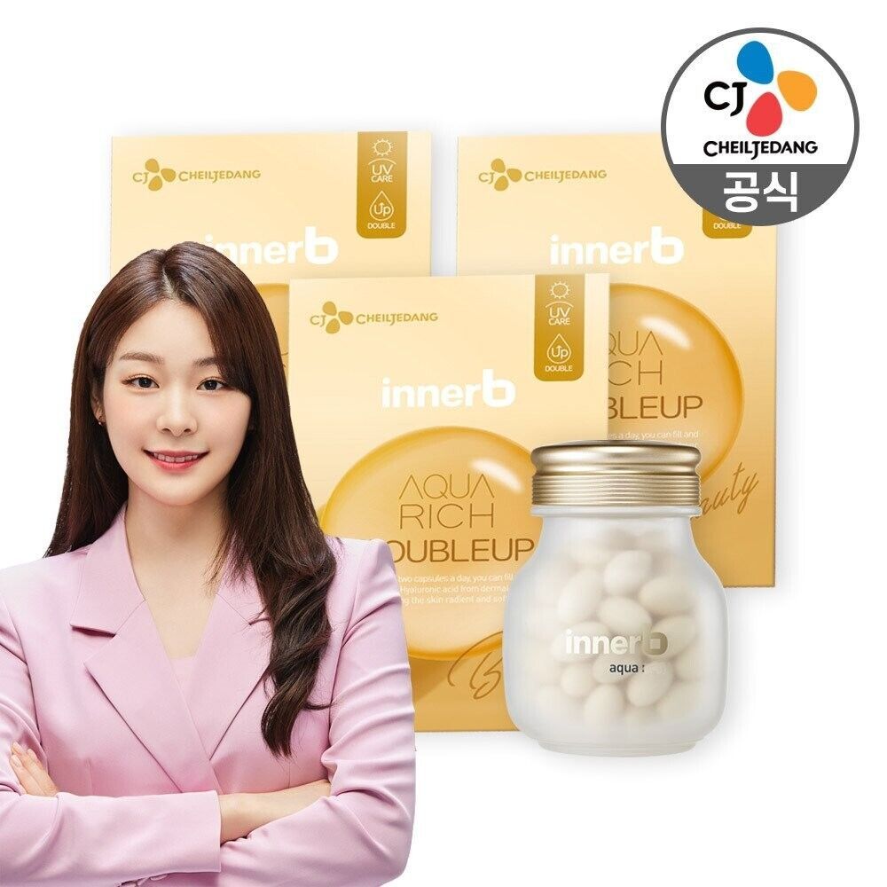 [1+1+1] InnerB Aqua Rich Doubleup 500mg X 56 Capsules / inner b ...