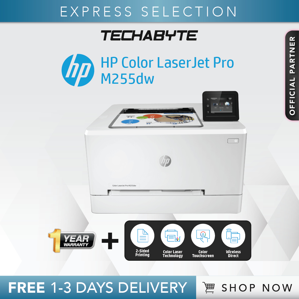 HP Color LaserJet Pro M255dw | Automatic Duplex Printer | Shopee Singapore
