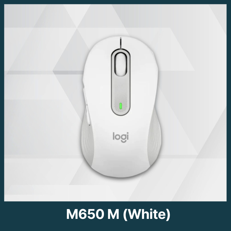 Logitech Signature M650 & M650L Wireless Mouse Smartwhell Scrolling ...