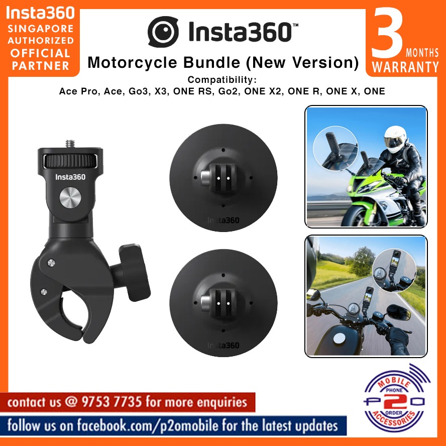 Insta360 Motorcycle Bundle (New Version) | Shopee Singapore