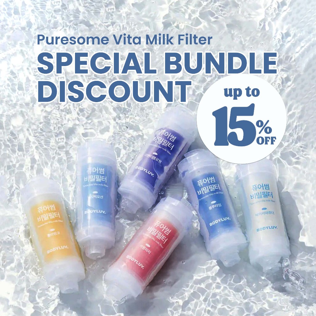 Bodyluv Special Bundle Puresome Vita Milk and Secret Spa Milk Filter ...