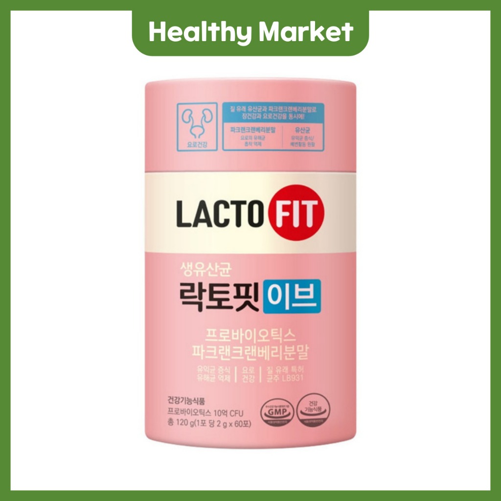LACTO FIT EVE Probiotics 2g x 60 CHONG KUN DANG KOREAN for women ...