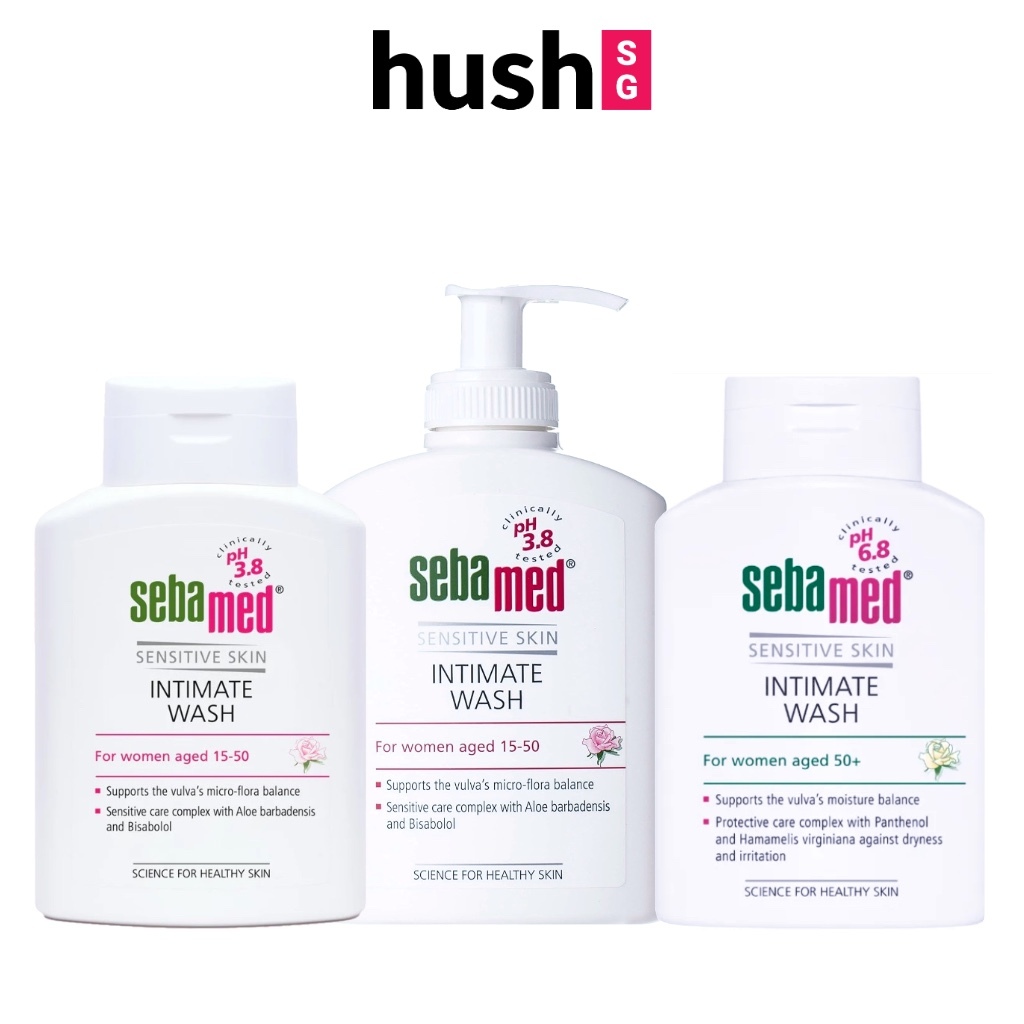 SEBAMED Sensitive Skin Intimate Wash - pH3.8 (Age 15-50)/pH6.8 (Age 50 ...