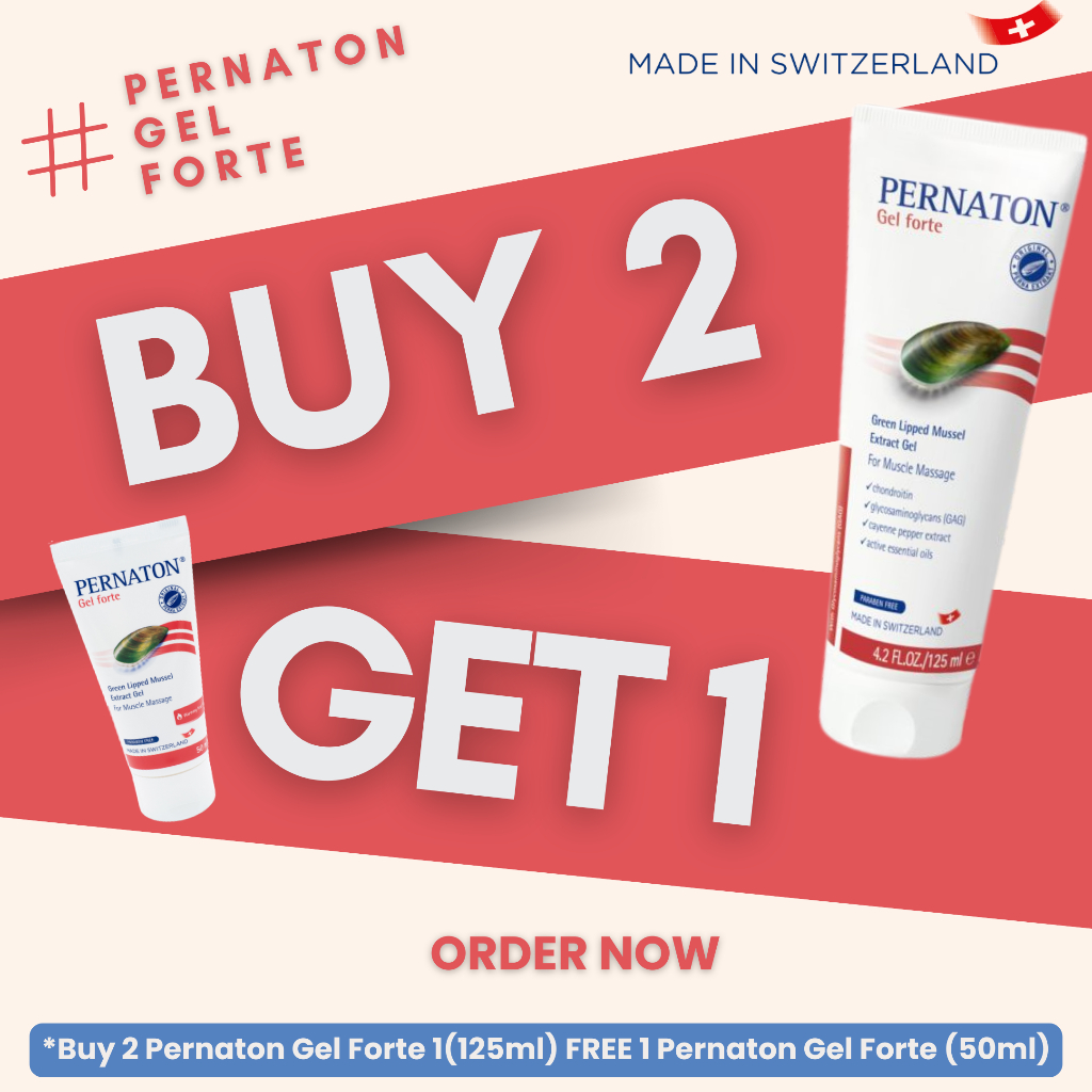 BUY 2 PERNATON GEL FORTE (125ML) FREE 1 PERNATON GEL FORTE (50ML ...