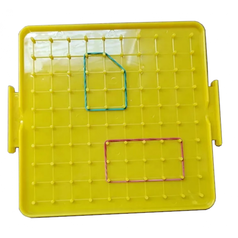 Learning Store B255 Large Double Sided Geoboards - 10pin x 10pin | Math ...