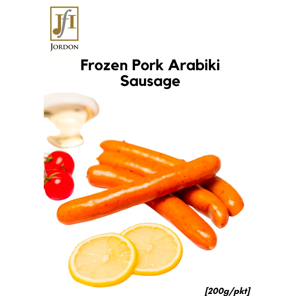 [Jordon][Japanese Pork Sausage] Arabiki Pork Sausage 200g/pkt | Shopee ...