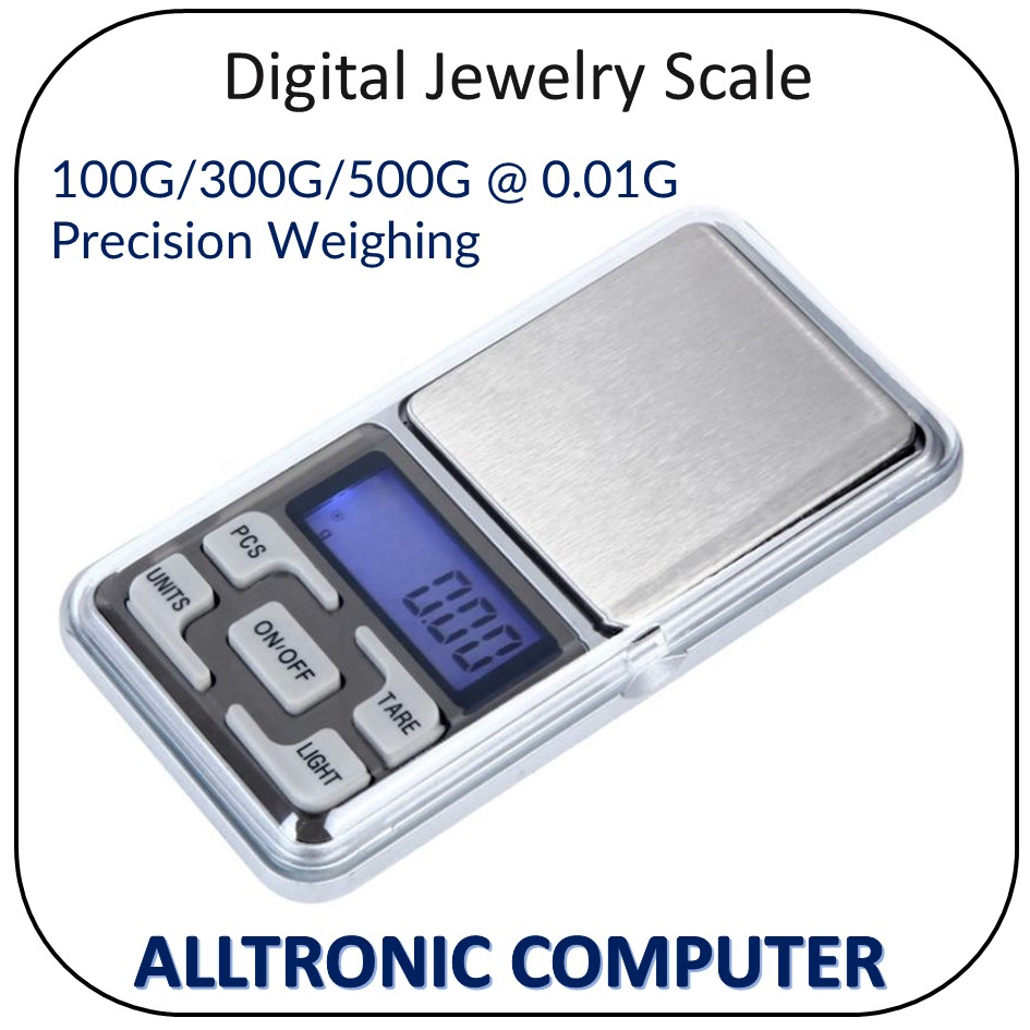 100G/200G/300G/500G @ 0.01G Precision Weighing Electronic Mini Digital Weighing Scale /Jewelry ...