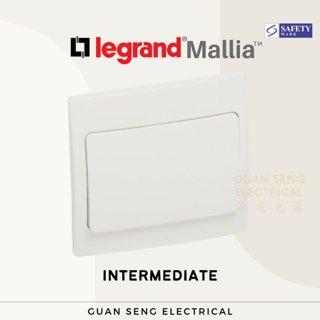 [SG Seller] Legrand Mallia Switch Socket White Light Silver Dark Silver ...