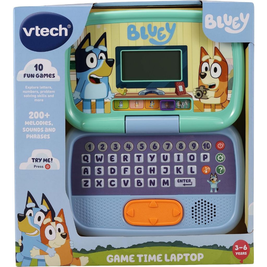 (READY STOCK) VTech Bluey Game Time Laptop | Shopee Singapore