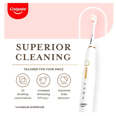 Colgate Electric Toothbrush Set - 1 Handle 2 Refills 1 Pouch 1 Charging ...