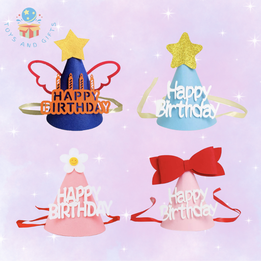 SG READY STOCK/ Birthday Cap/ Party Cap/ Birthday Hat | Shopee Singapore