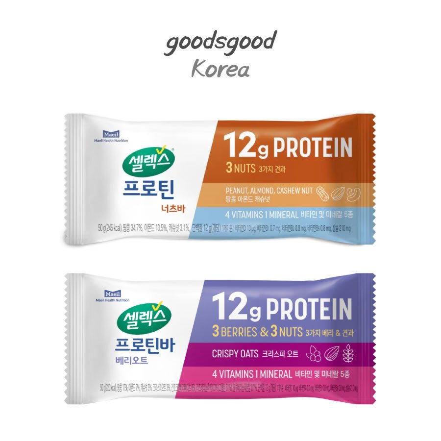 Selex Protein Bar (Protein 12g)(Flavor: Nuts / Berry Oat ) | Shopee ...