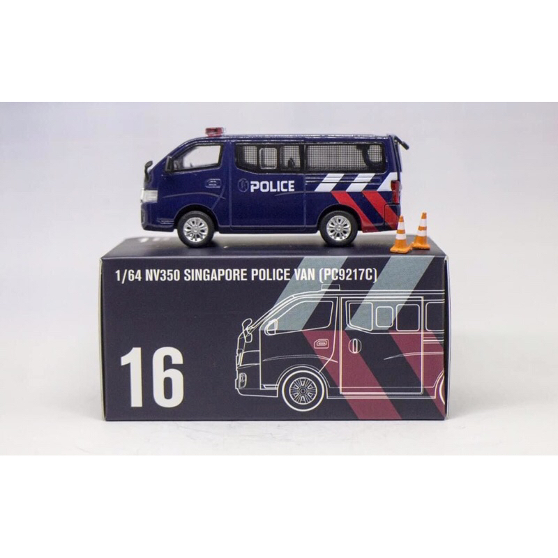 SG Seller: MP16 Masterpiece Collectibles NV350 Police Van Singapore ...