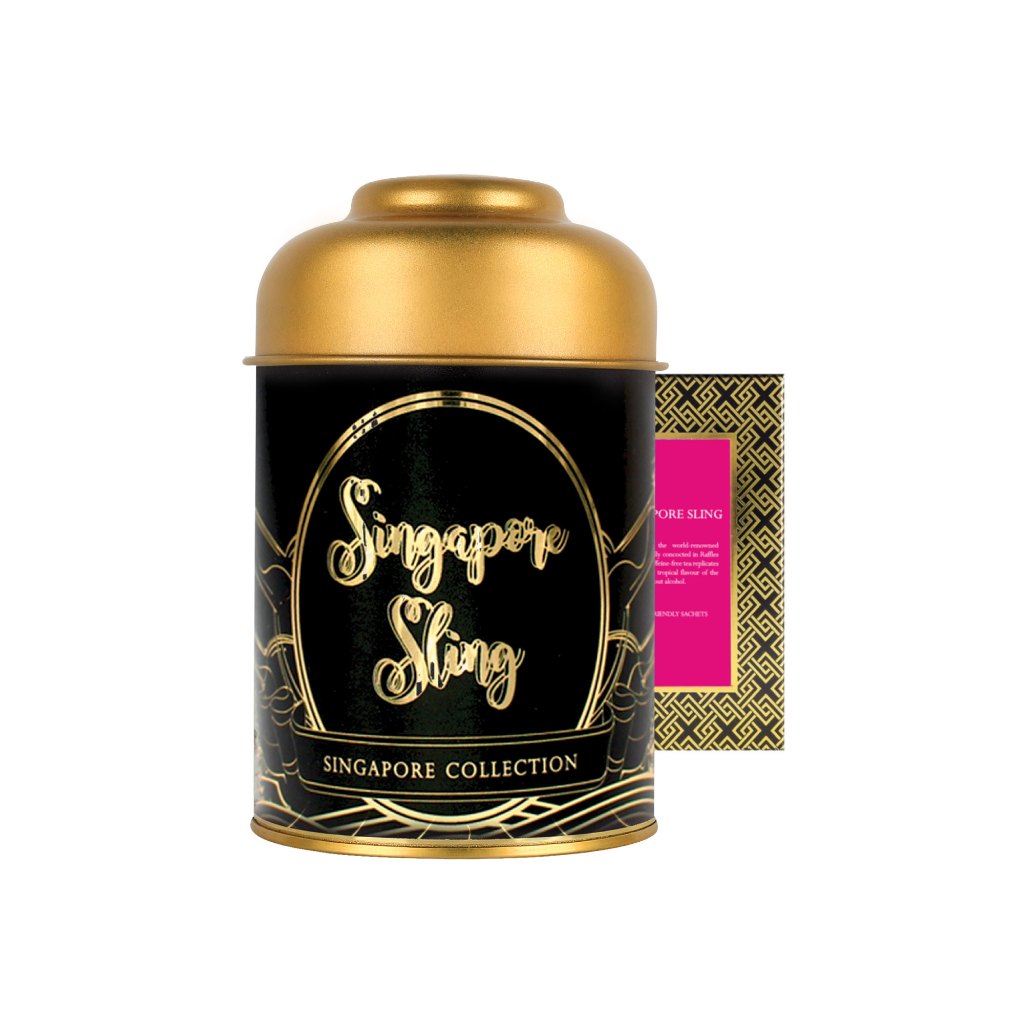 PRYCE TEA Singapore Sling Tea (Rooibos Tea with Dried Fruits and ...