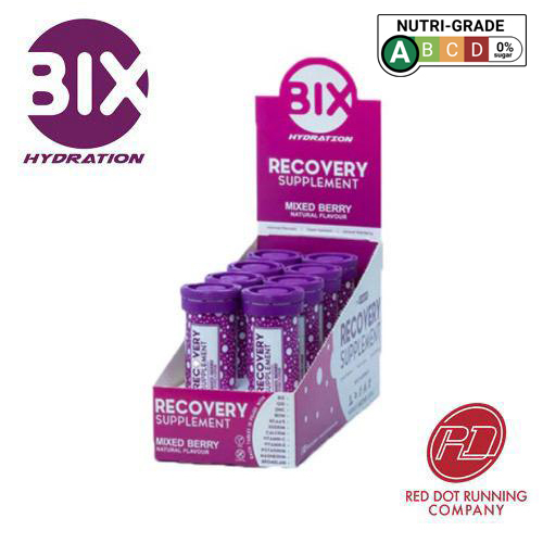 BIX - Recovery Supplement (Mixed Berry Flavour) - Box of 8 Tubes ...