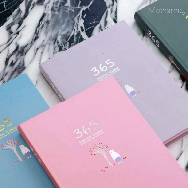 Undated A5 Bullet Journal – 365 Planner | Yearly Monthly Daily | 256 ...