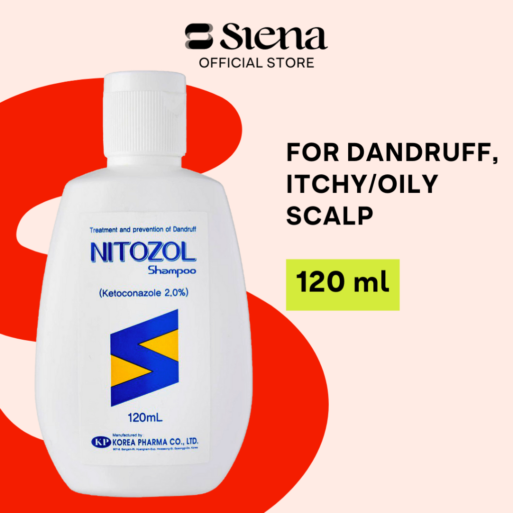 Nitozol (Ketoconazole 2.0%) Shampoo for Dandruff Treatment & Prevention ...