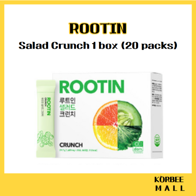 [Rootin] Salad Dietary fiber Crunch 1box (20 packs) | Shopee Singapore