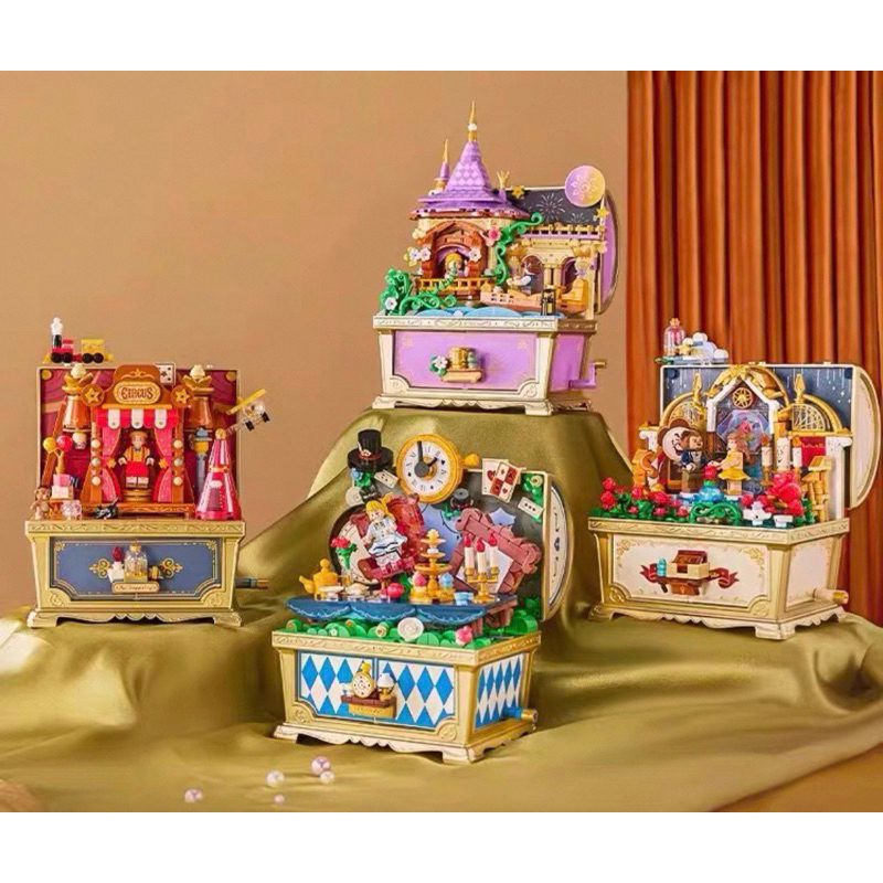 Pop Up Fairytale Building Blocks - Circus, Rapunzel, Alice in ...