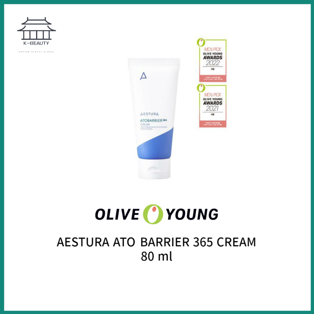 [Olive Young] Ranking Top 20. / Aestura Atobarrier 365 Cream 80ml | Shopee Singapore