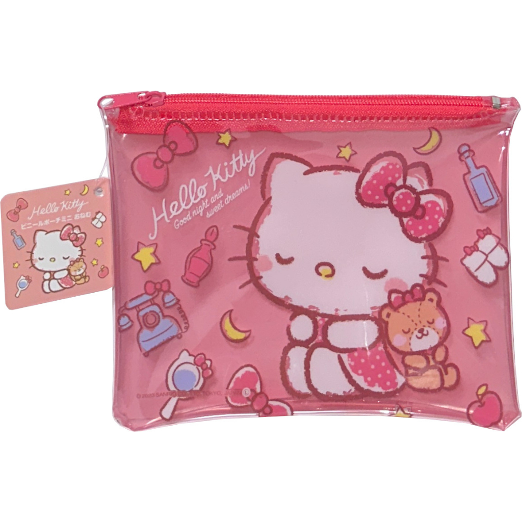 【Direct from Japan】Sanrio Flat Vinyl Pouch 14.5 ×11.5 cm Zipper ...