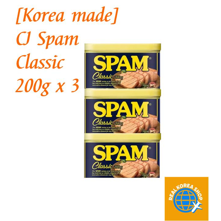 Spam Classic 200g x 3 cans ( Expiry 2027. 08) | Shopee Singapore