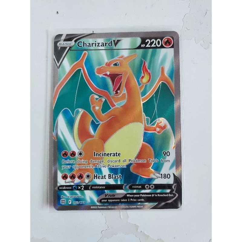 Pokemon charizard v full art brilliant stars card | Shopee Singapore