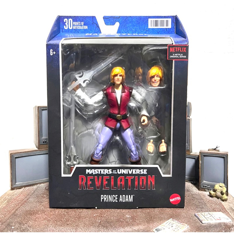 Mattel Masters of the Universe MOTU Masterverse Wave 10: Prince Adam He ...