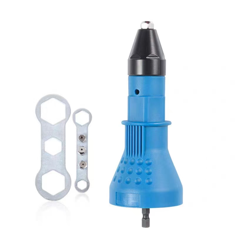 Rivet Gun Adapter Riveting Drill Adaptor Nut Gun Max Rpm: 1000 Rpm Min ...