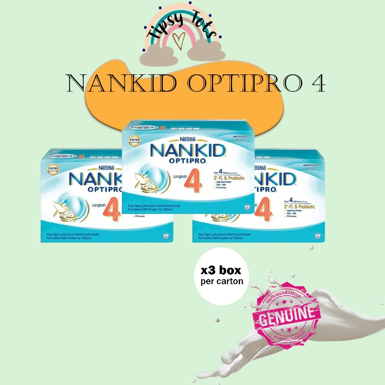 NAN NANKID OPTIPRO STAGE 3, Stage 4 (2.2KG) / Carton Deal (Chat for ...