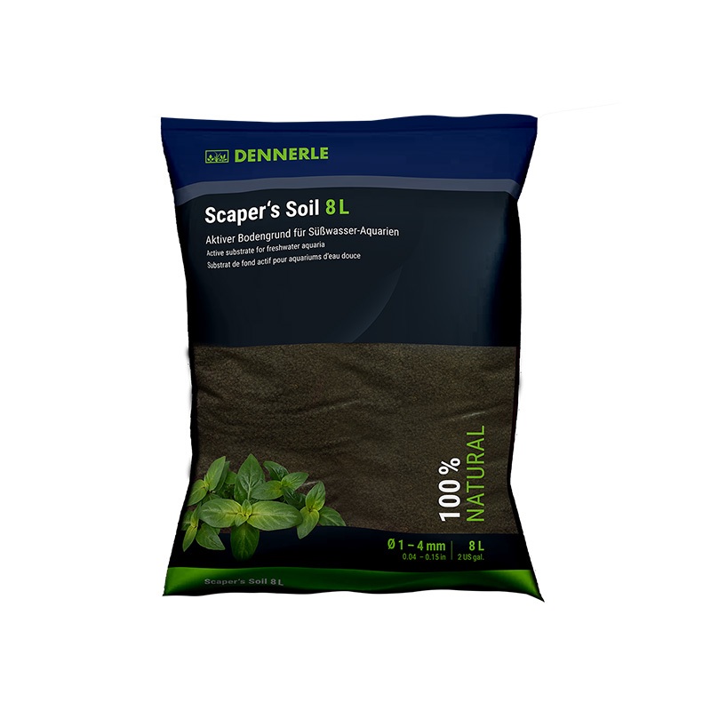 [Dennerle] Scapers Soil 1-4mm 4L / 8L (Active Substrate for Planted and ...