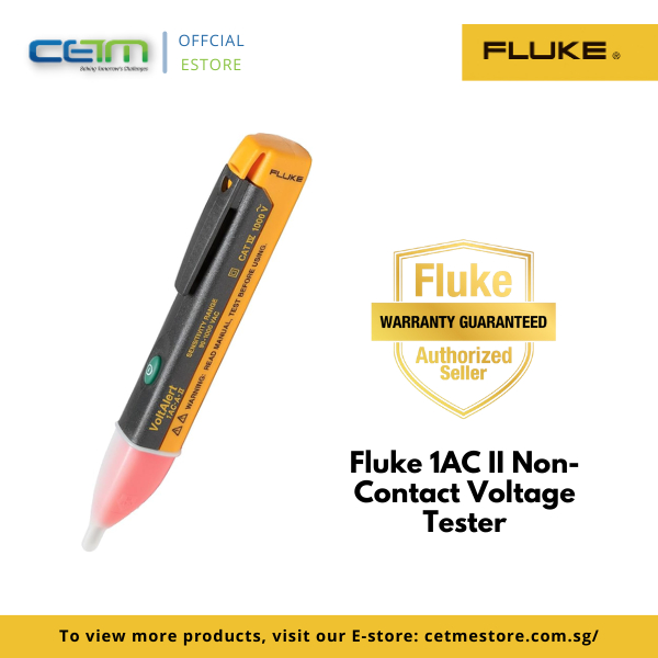 Fluke 1AC II Non-Contact Voltage Tester | Shopee Singapore