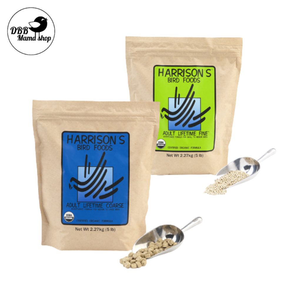 Harrison's Organic Bird Food Adult Lifetime Bird Feed 5lb | Shopee ...