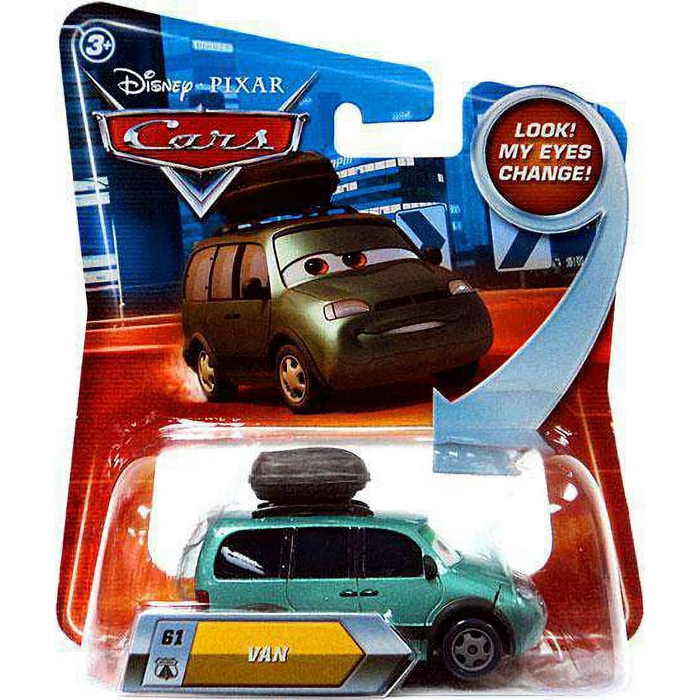 Original Disney Pixar Cars Movie - Van Lenticular Eyes #61 Die-Cast 1: ...