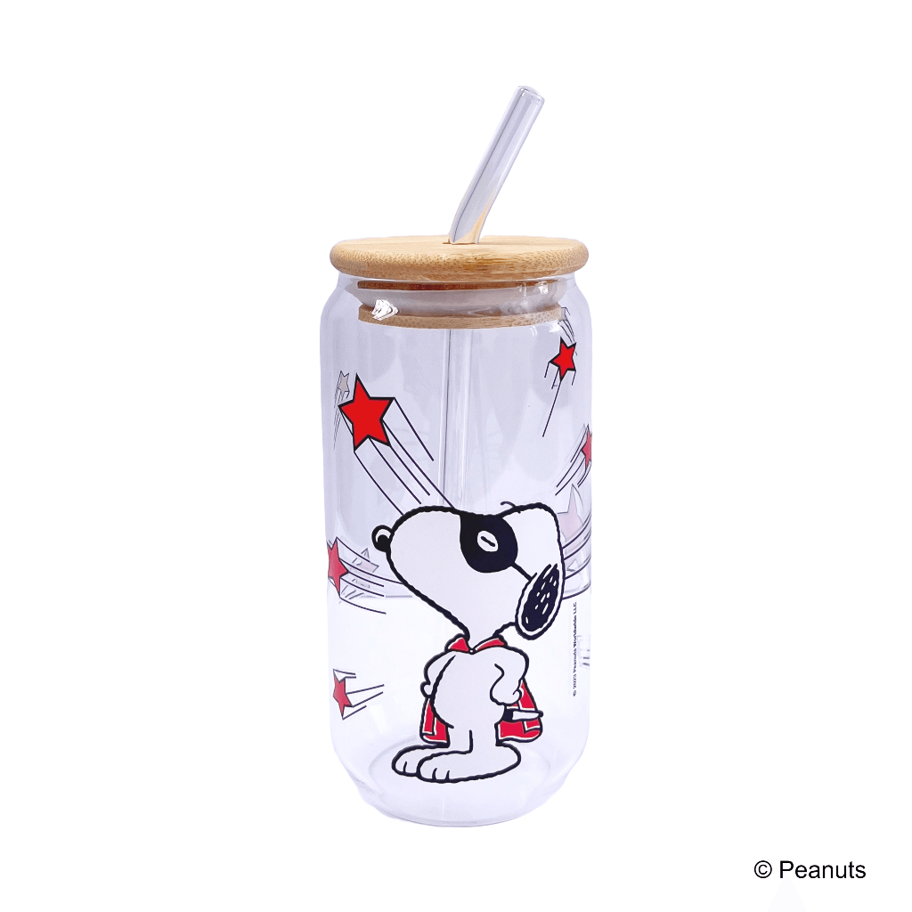 Peanuts Snoopy - Borosilicate Glass Masked Marvel | Shopee Singapore