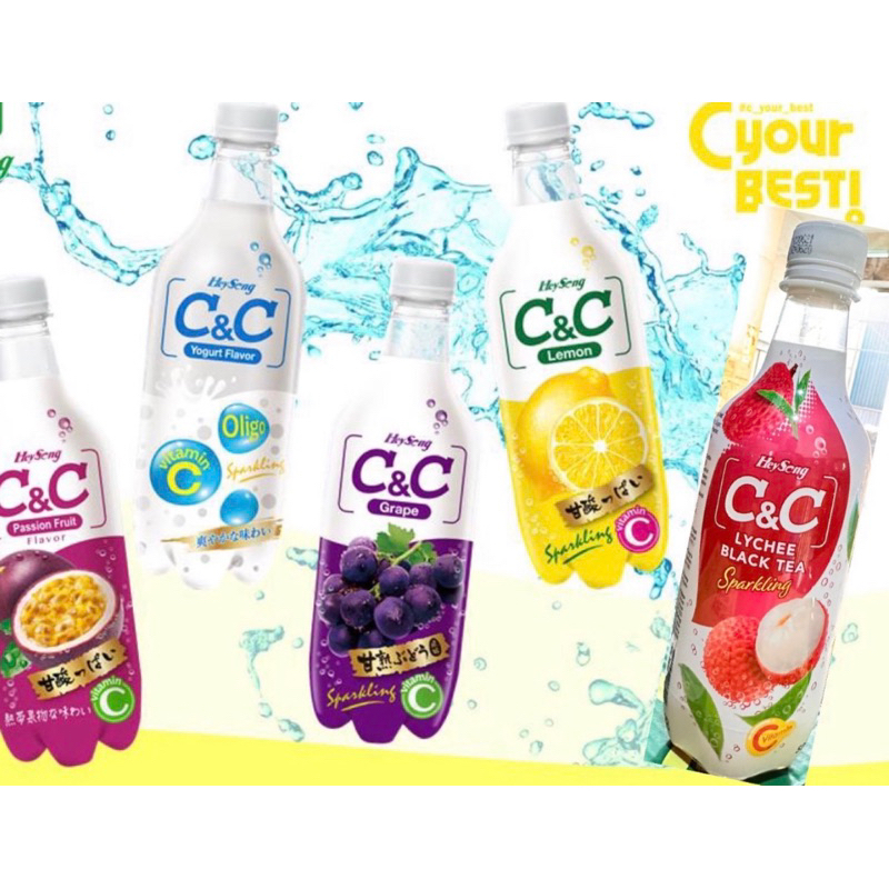 [C&C] SPARKLING DRINK 500ML* 24 BOTTLE | Shopee Singapore